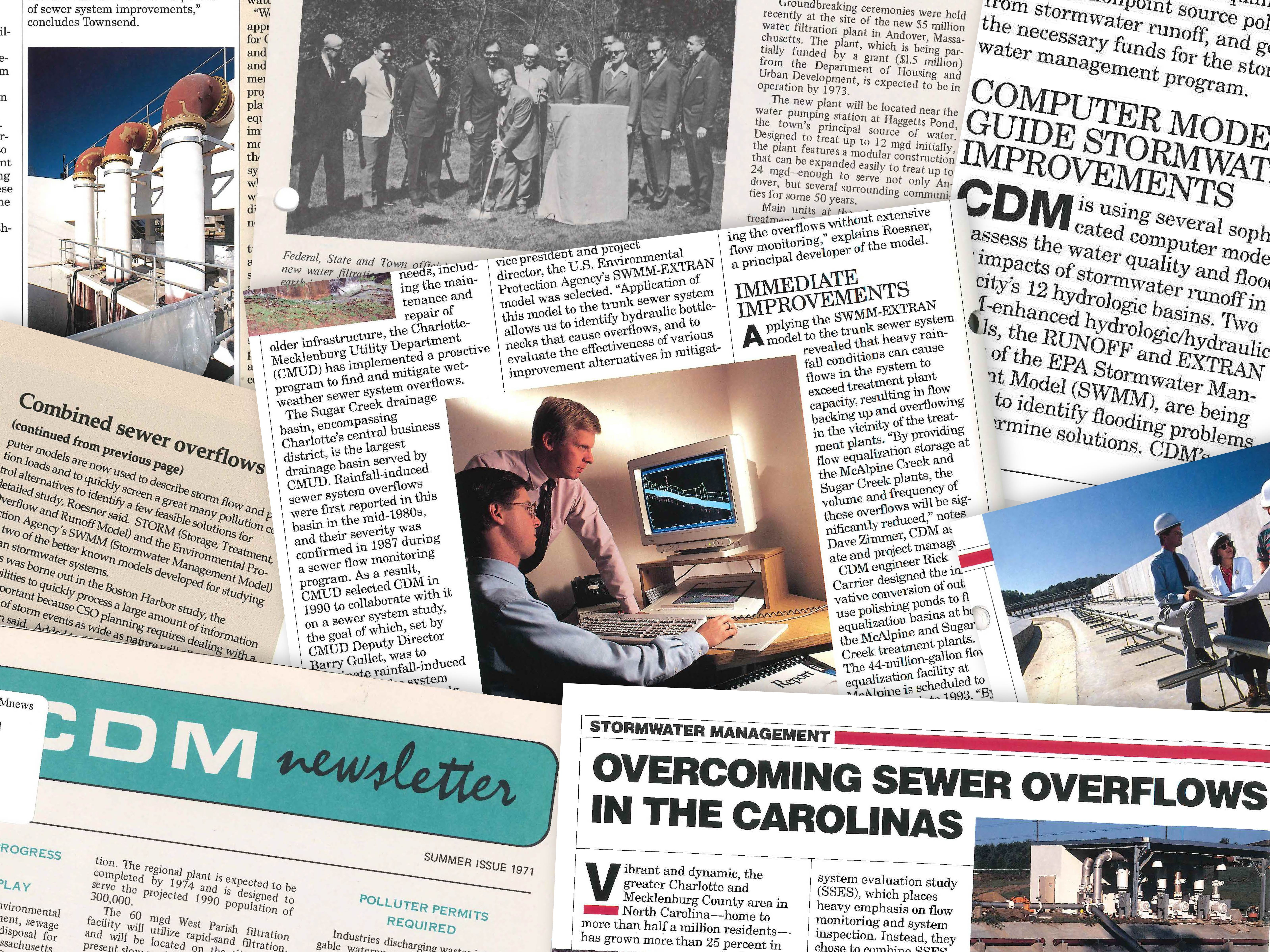 A History Of The Epa Swmm Storm Water Management Model Cdm Smith