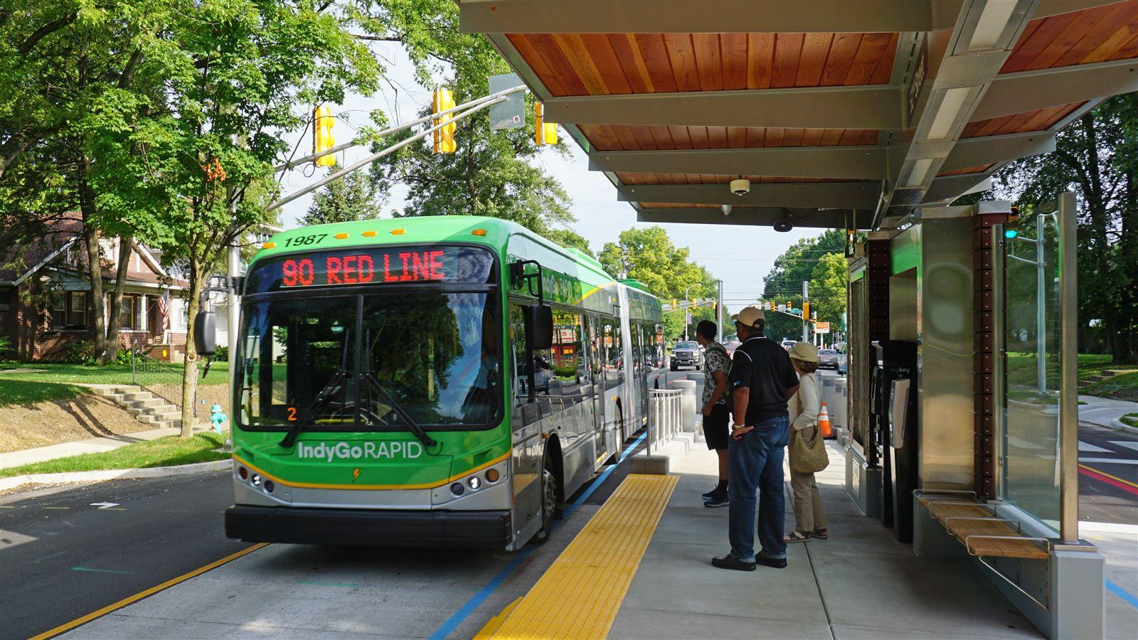 Bus Rapid Transit Gains Traction in Indianapolis - CDM Smith
